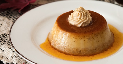 Pumpkin Flan with Chai Whipped Cream – She Keeps a Lovely Home
