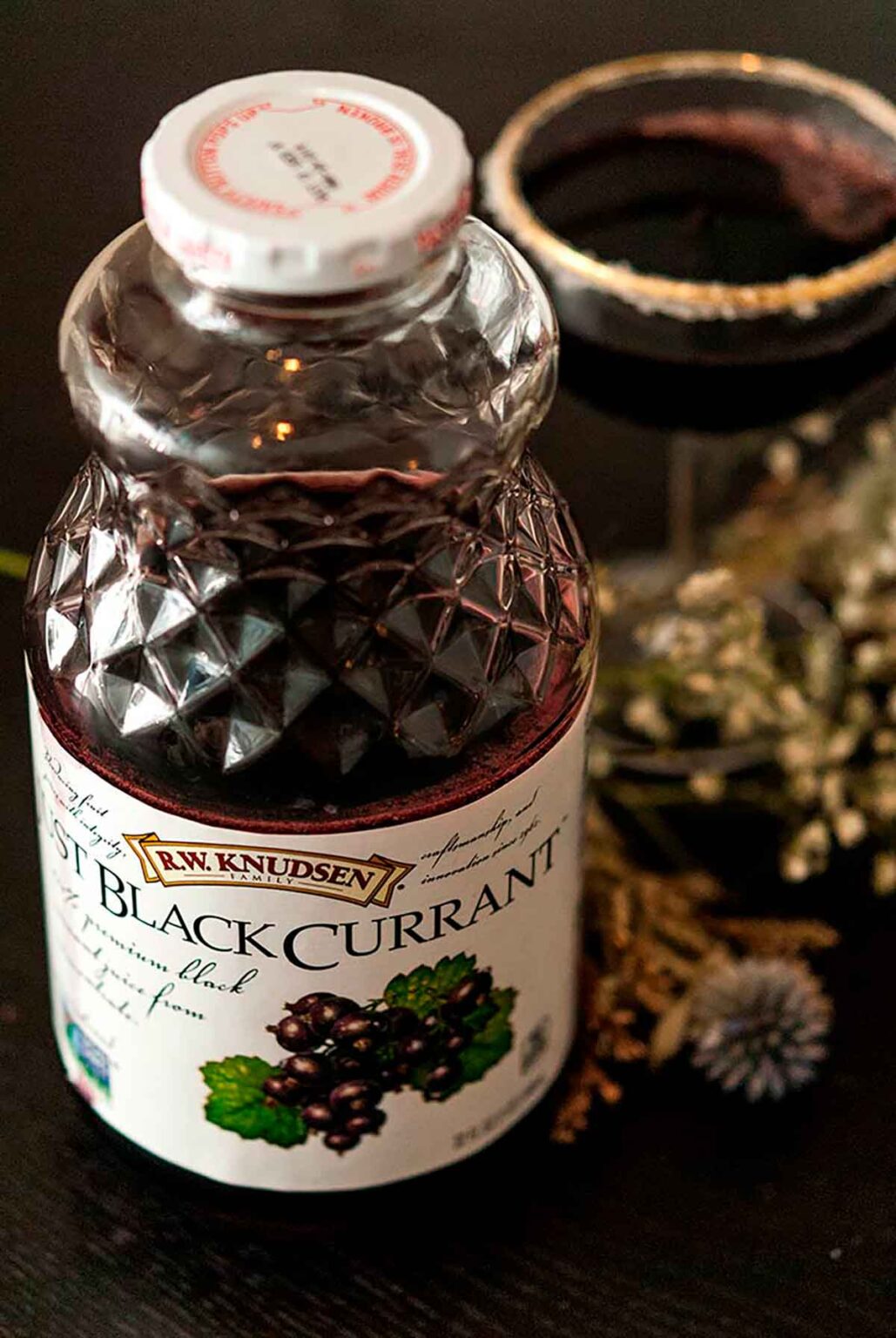 Spiced Black Currant Cocktail - She Keeps a Lovely Home
