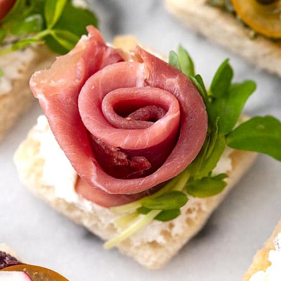 5 Pretty Rose Garnishes for Cocktails, Appetizers & Entrees