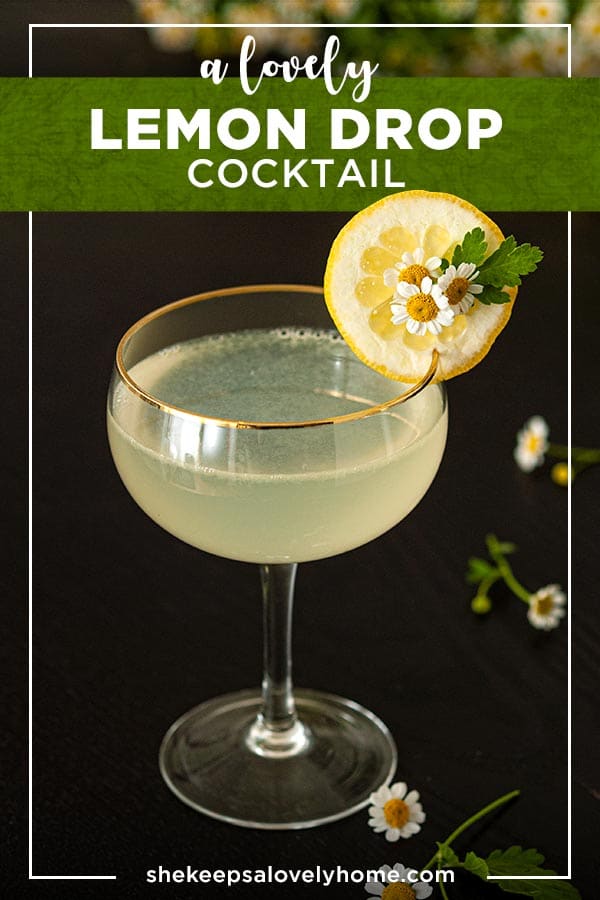 The Simple Lemon Drop Cocktail – She Keeps a Lovely Home