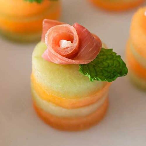 Prosciutto and Melon Appetizers – She Keeps a Lovely Home