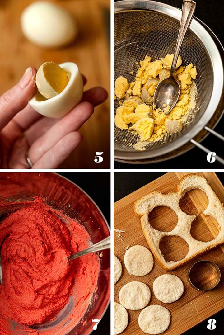 Halloween Party Appetizers - Spooky Deviled Eyeballs