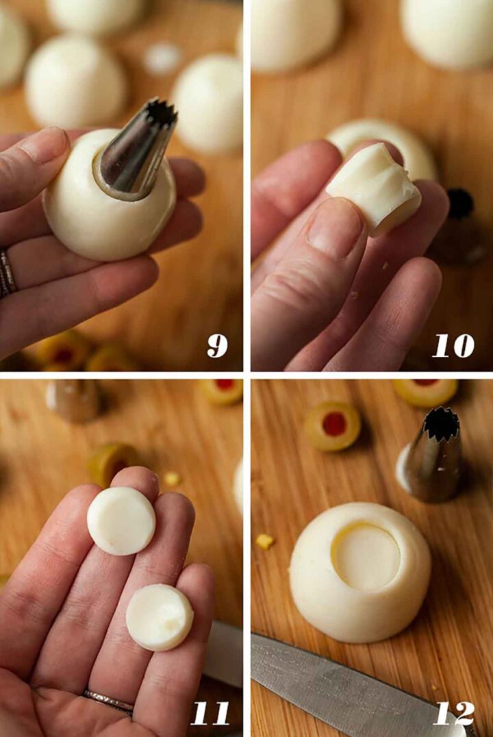 Halloween Party Appetizers - Spooky Deviled Eyeballs