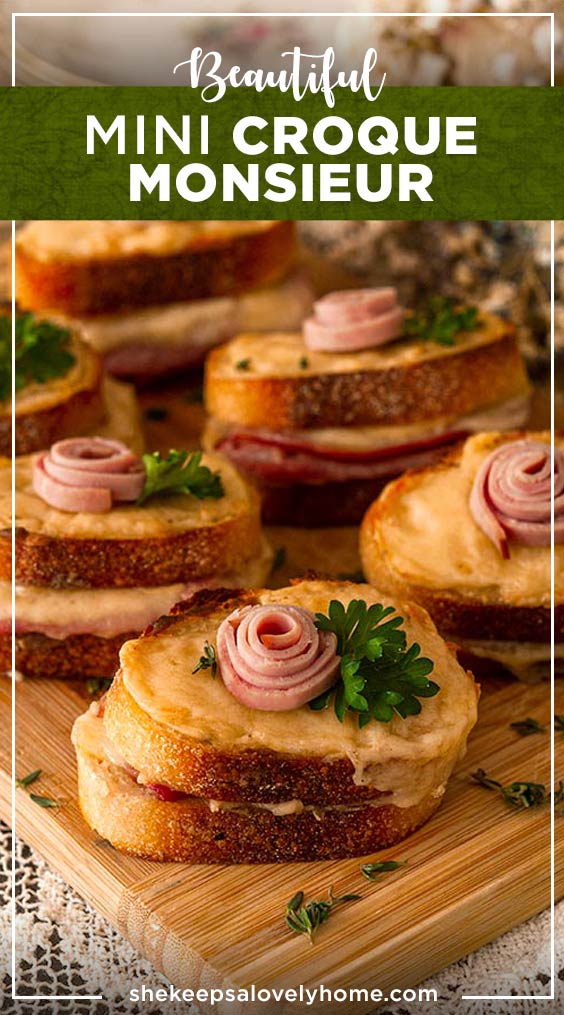Mini Croque Monsieur – She Keeps a Lovely Home