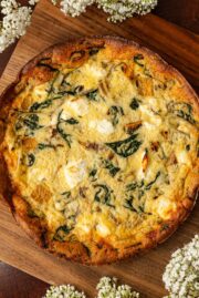 Crustless Butternut Squash Quiche – She Keeps a Lovely Home