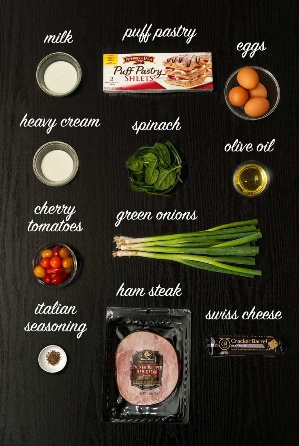 Mini Quiches with Ham and Swiss – She Keeps a Lovely Home