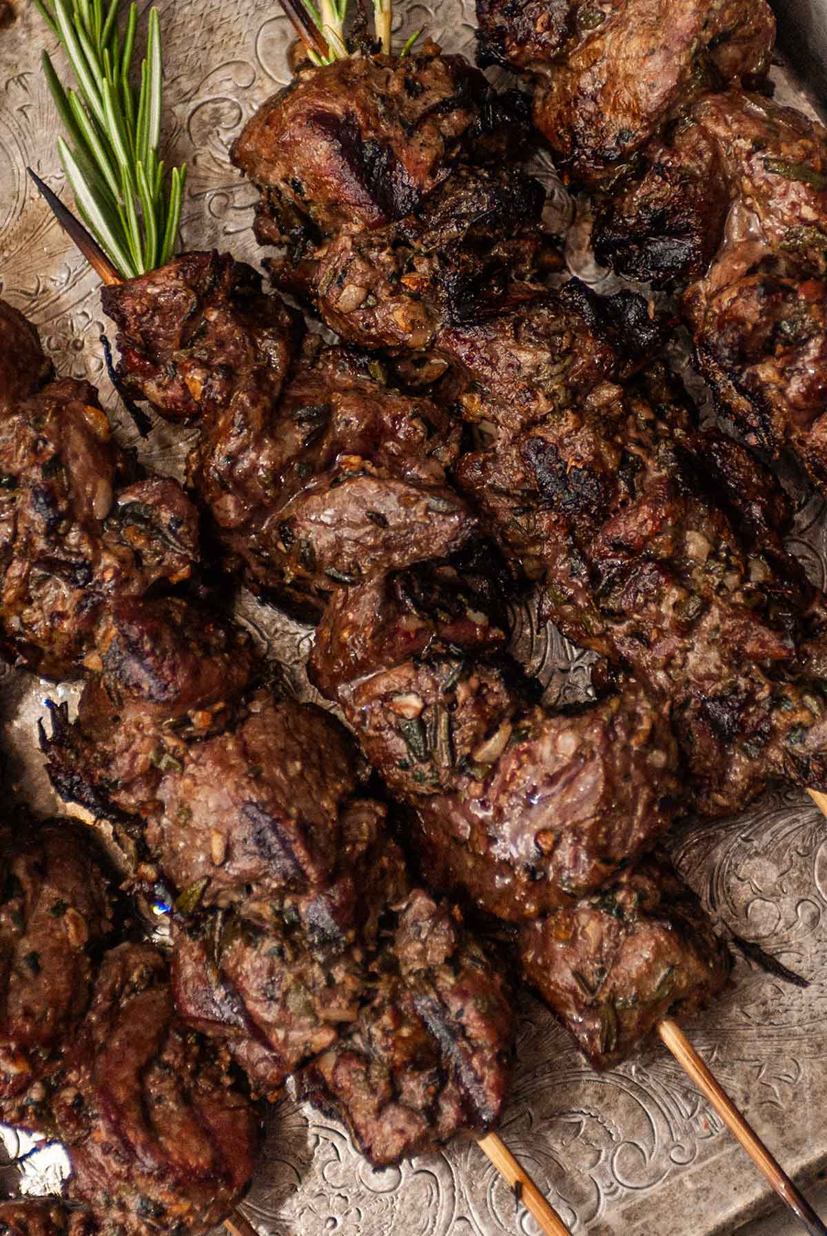 Easy Grilled Lamb Skewers – She Keeps a Lovely Home