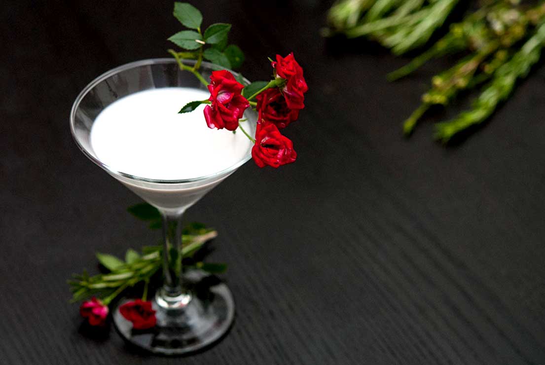 The White Rosemary Rose Cocktail • She Keeps a Lovely Home